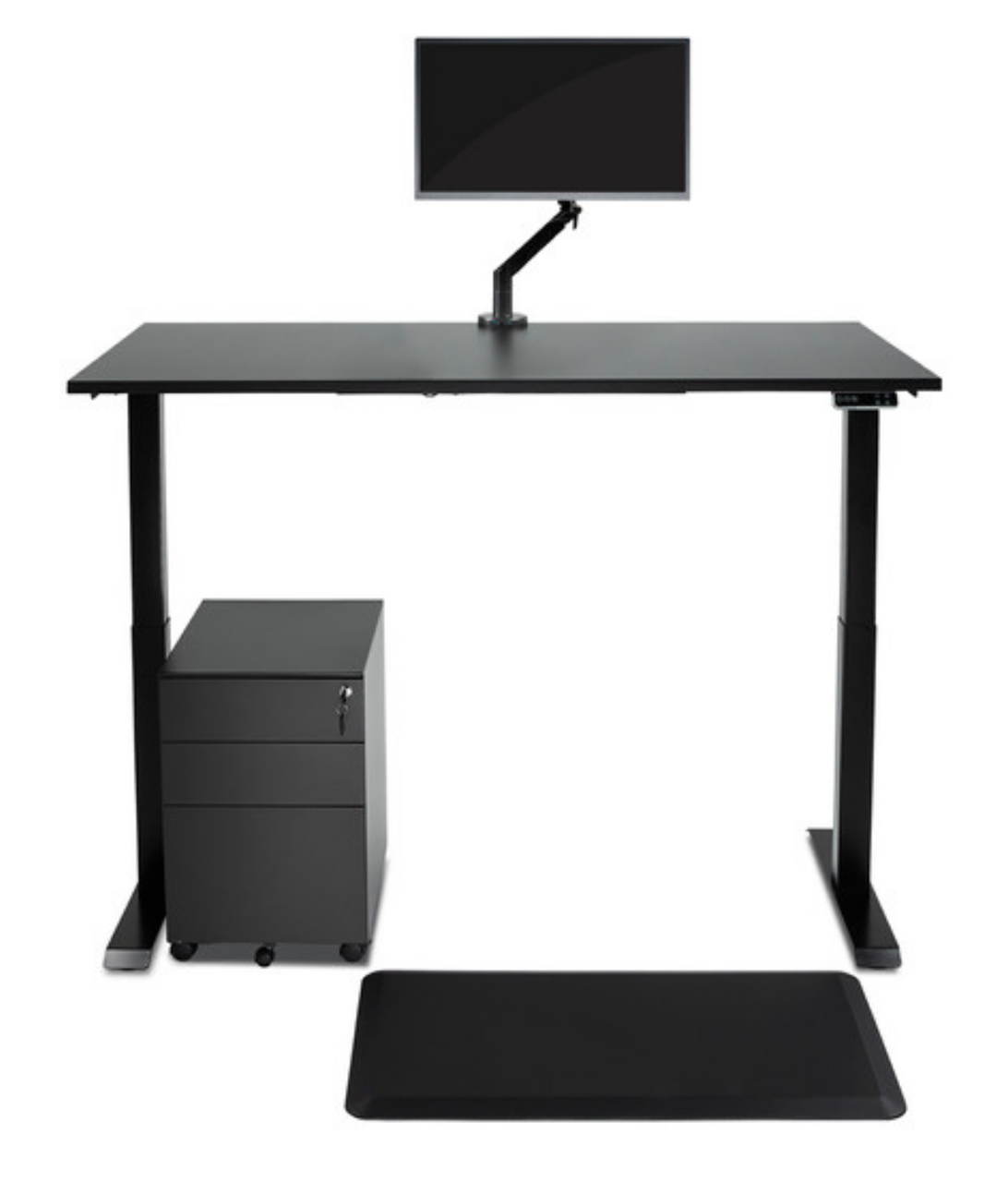 Biurko podnoszone elektrycznie z regulowaną wysokością, Comfort